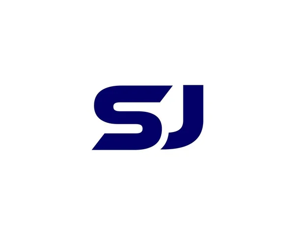 Logotipo de la letra sj imágenes de stock de arte vectorial | Depositphotos