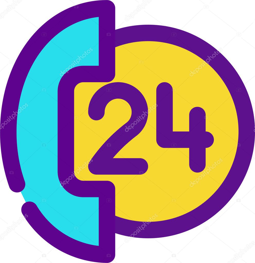 24 icono de soporte abierto, ilustraci n vectorial aislada sobre fondo blanco 2024