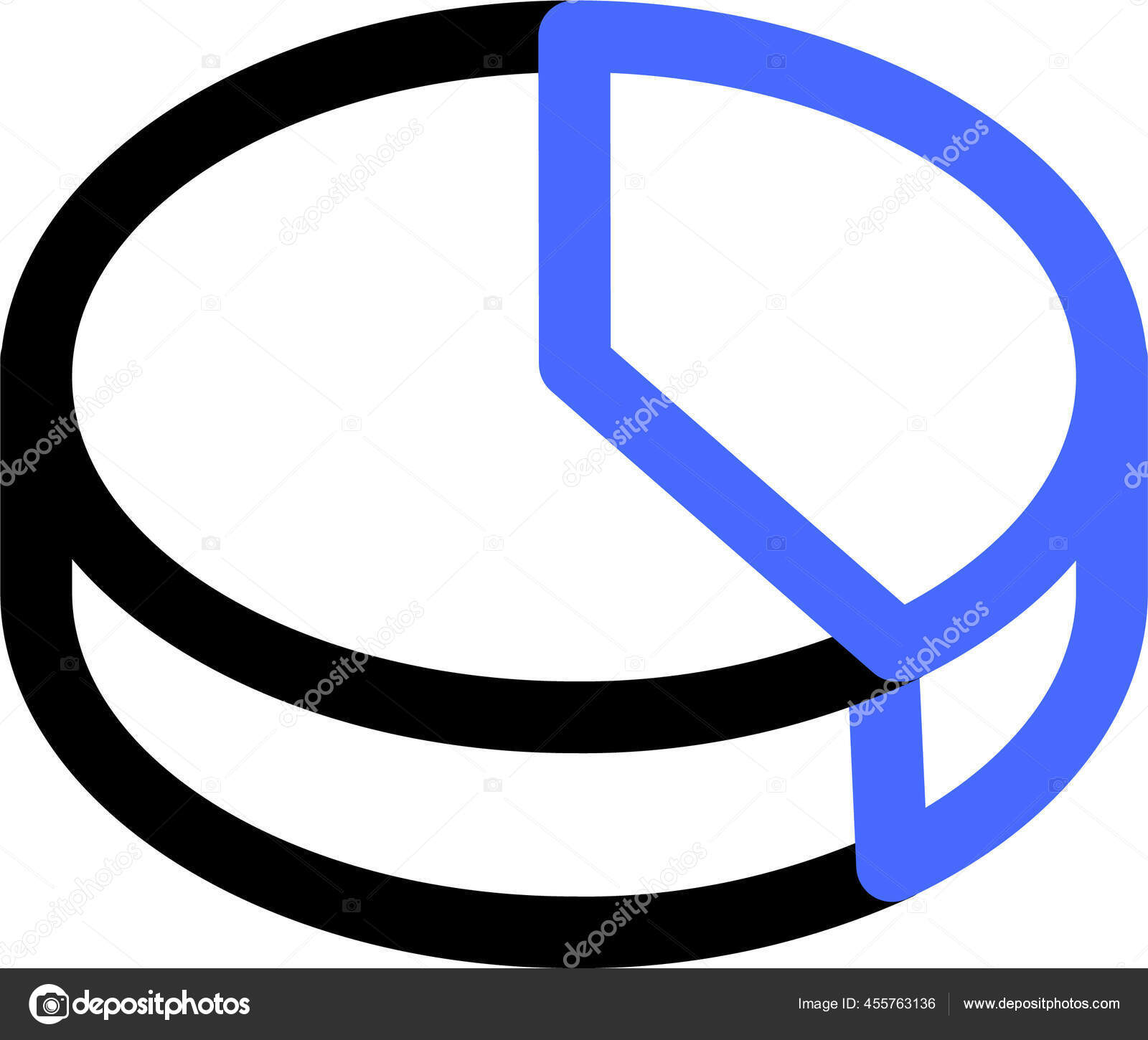 Infographic Icon Vector Illustration Isolated White Background Stock ...