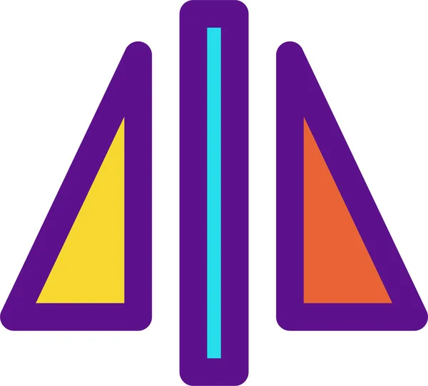 Icono Inclinación Ilustración Vectorial Aislada Sobre Fondo Blanco ...