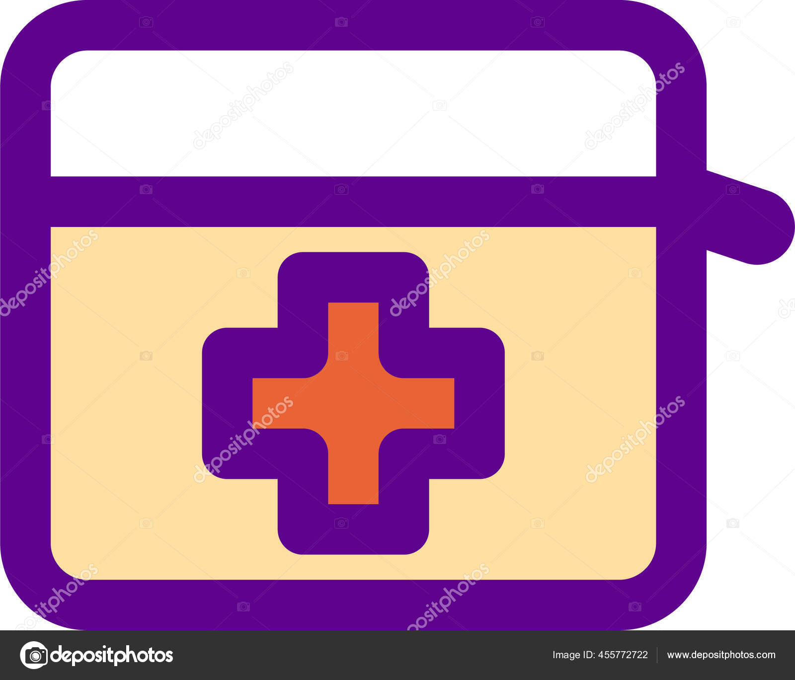 Survival Kit Icon Vector Illustration Isolated White Background Stock ...