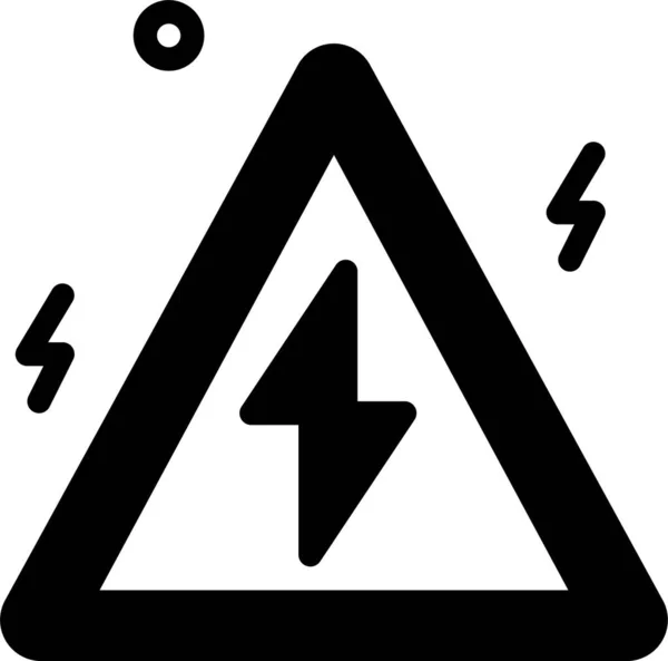 Warning Modern Icon Vector Illustration Isolated White Background Stock ...