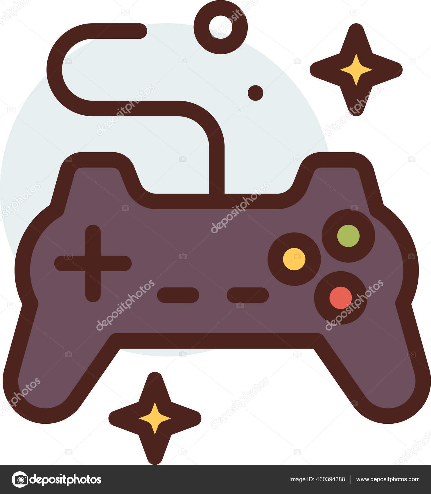 Gaming Web Icon Simple Vector Illustration Stock Vector by ©xcaped ...