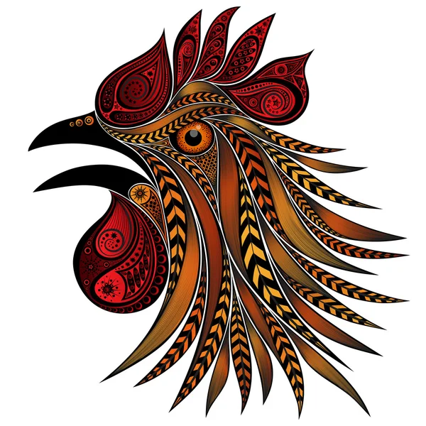 Tribal Rooster Tattoo