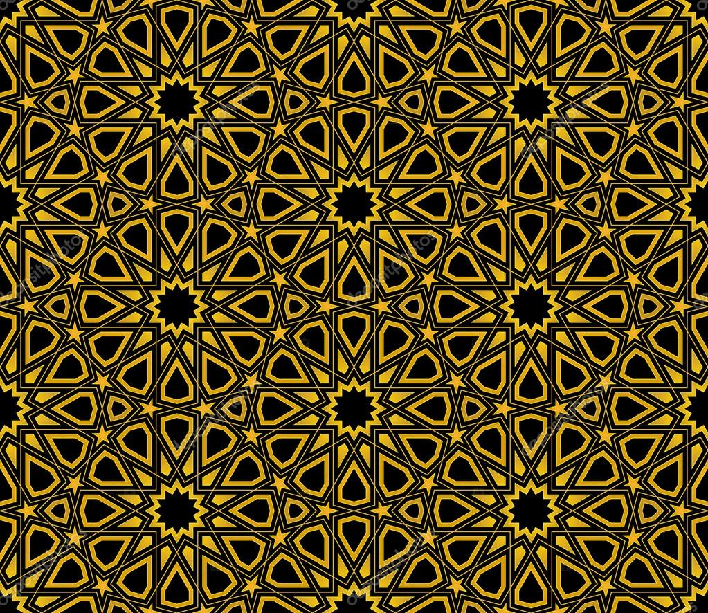 Islamic Star Pattern seamless background Stock Vector by ©dezignmart ...