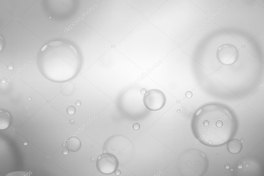 Soap bubbles on grey background, abstract background. Stock Photo by ...