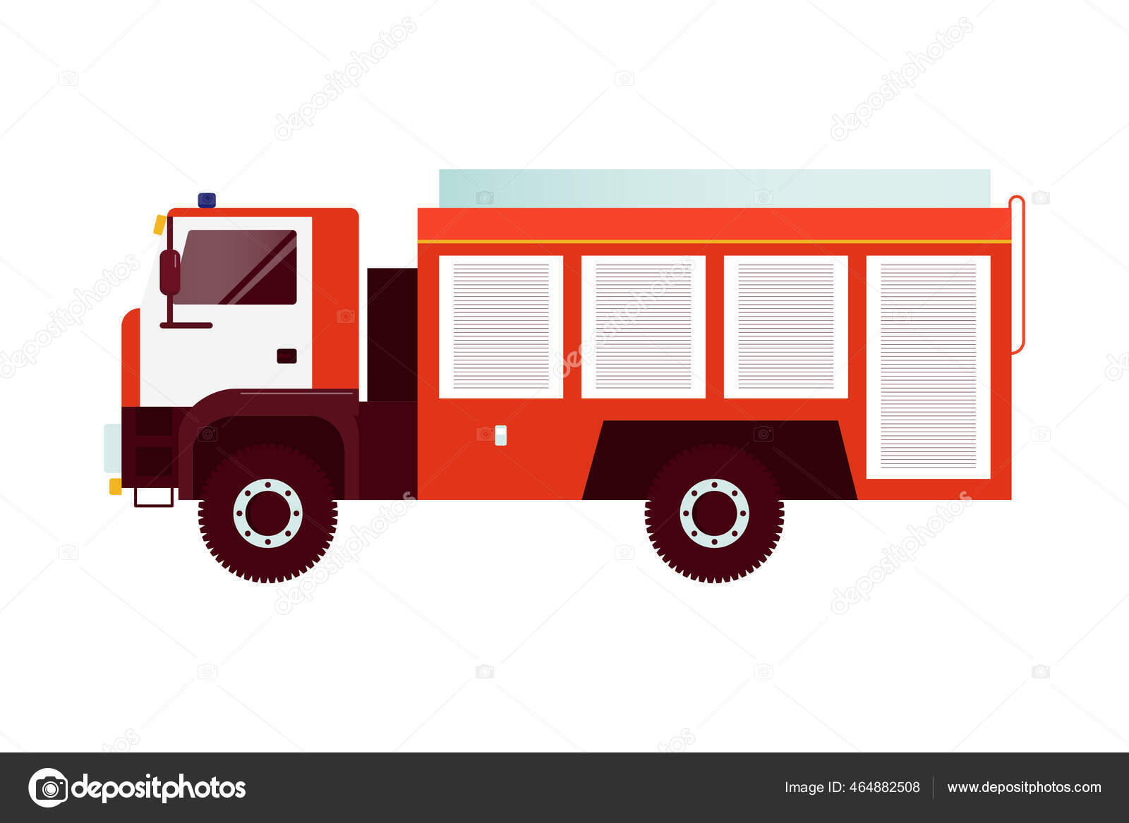 Fire Truck Template