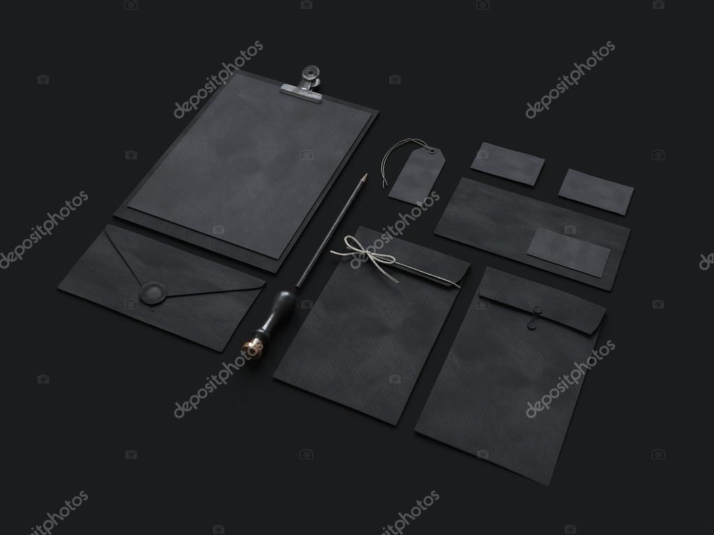 Set of paper branding elements Stock Photo by ©Saprykinandrey 66385771