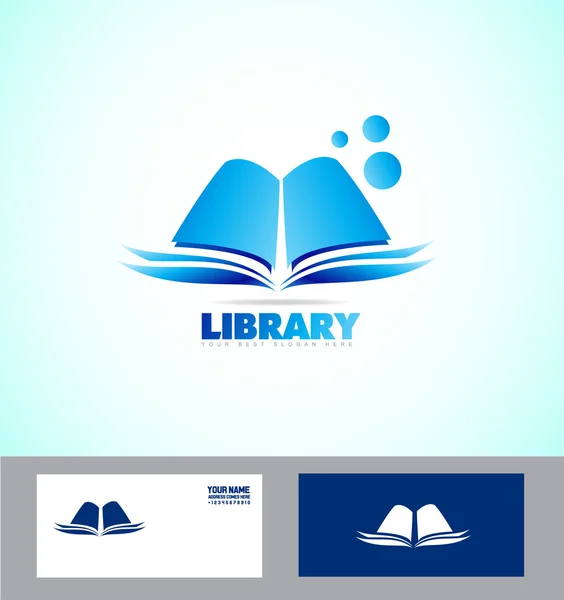Library book logo icon set Stock Vector Image by ©dragomirescu #86133680