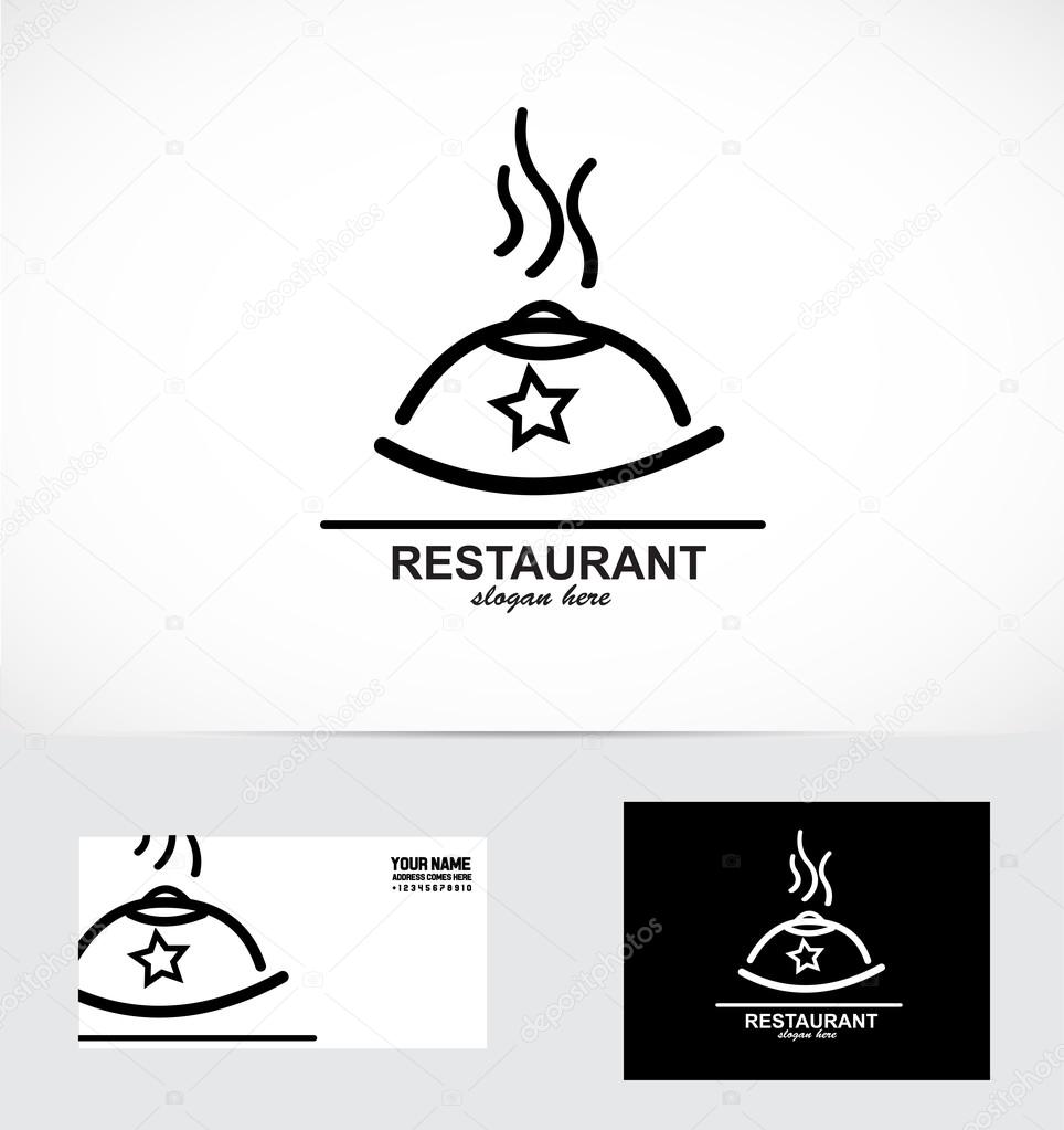 Restaurant dish logo Stock Vector Image by ©dragomirescu #84973718