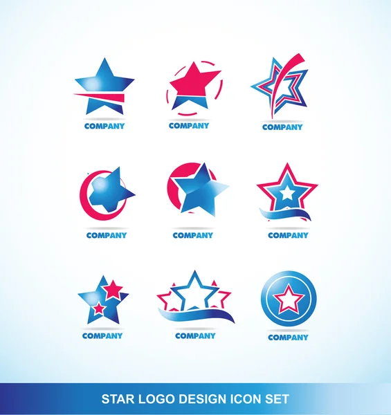 Red star logo Vector Art Stock Images | Depositphotos