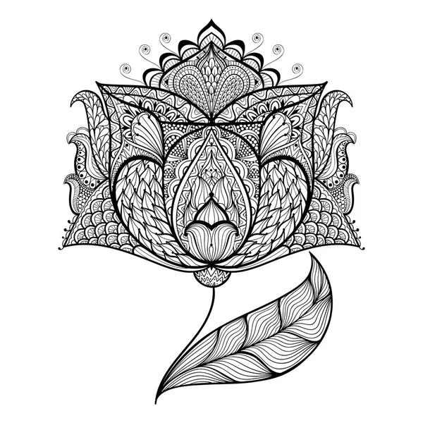 Coloring lily Vector Art Stock Images | Depositphotos