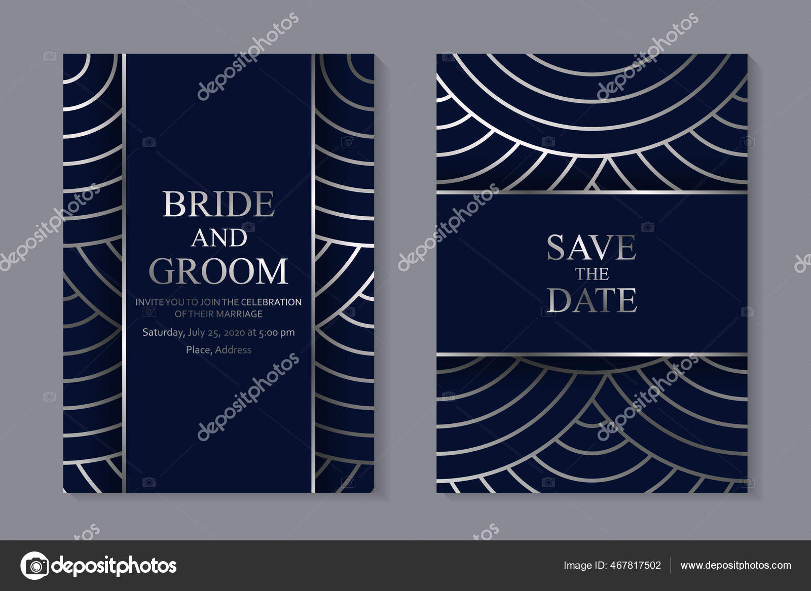 Wedding Invitation Design Card Templates Business Presentation Greeting ...