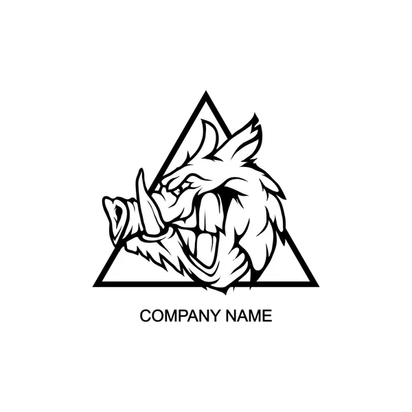 Grafika wektorowa Dzik logo, Dzik logo obrazy wektorowe | Depositphotos