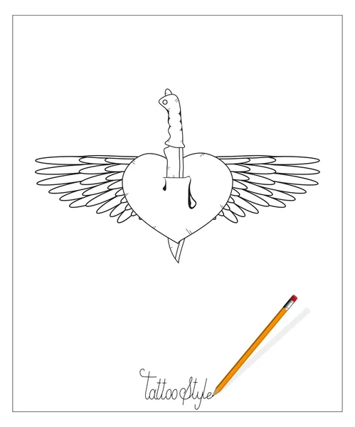 How To Draw A Heart With A Knife