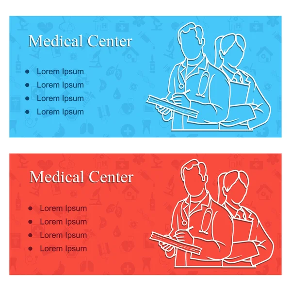 Template for health center Vector Art Stock Images | Depositphotos