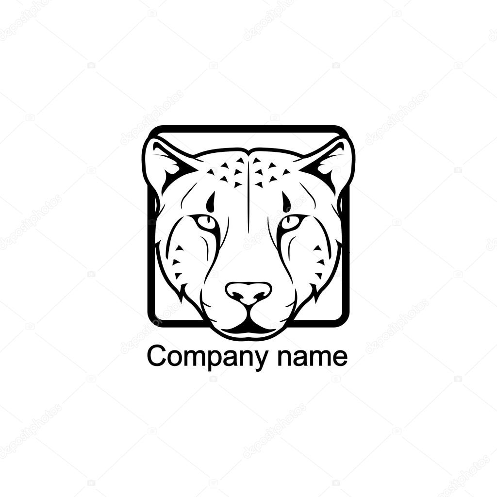 Leopard logo with place for company name Stock Vector Image by ...