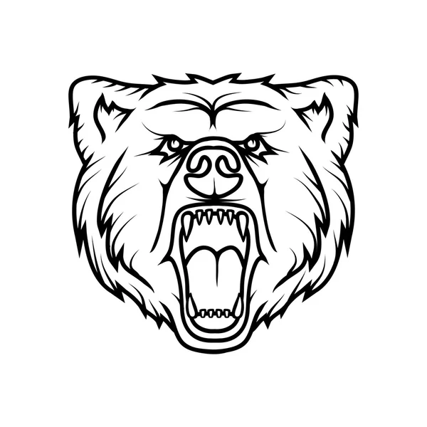 Angry bear logo — Stock Vector © korniakovstock@gmail.com #93044992 Angry bear logo — Stock Vector © korniakovstock@gmail.com #93044992