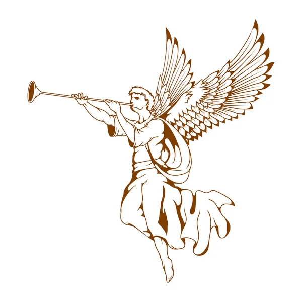 Flying Angel Drawing