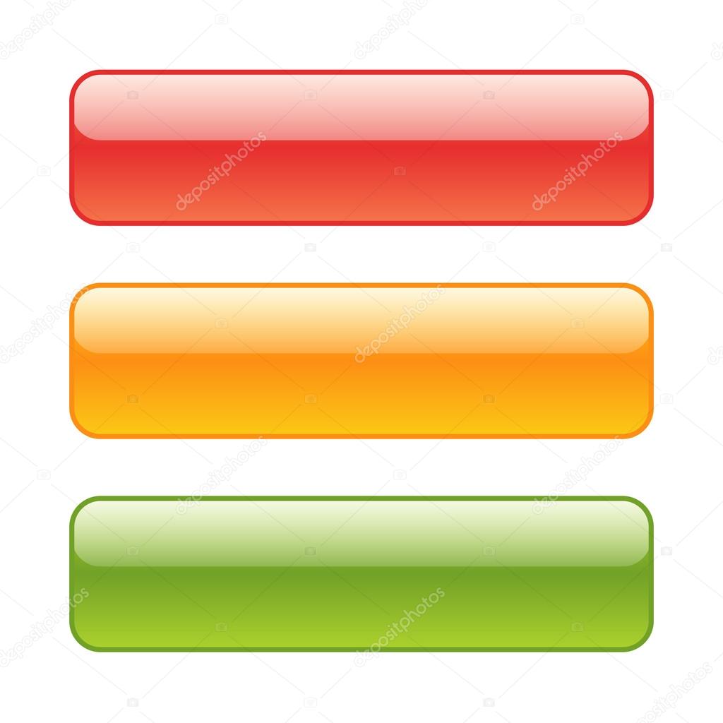 Yellow Rectangle Button