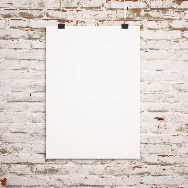 Blank poster — Stock Photo © peshkova #23631621