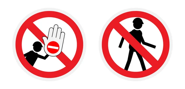 No work zone Vector Art Stock Images | Depositphotos