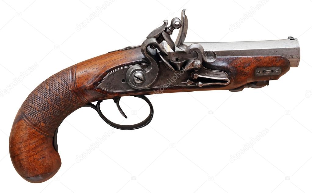 Real ancient pistol Stock Photo by ©dja65 62301727