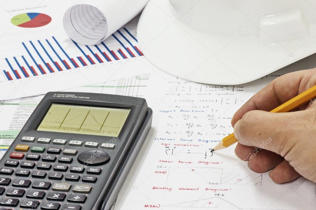 Structural Analysis Calculations — Stock Photo © ilkercelik #62534535