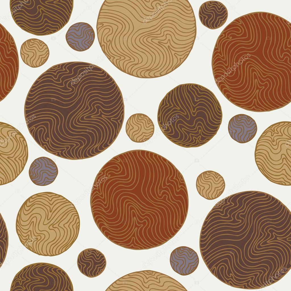 Seamless texture with round elements Stock Vector by ©Innkey #66595467