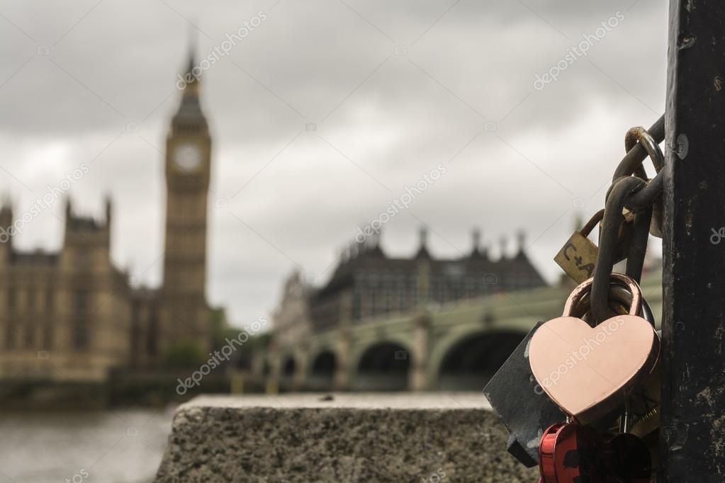 Key And Lock Bridge In London