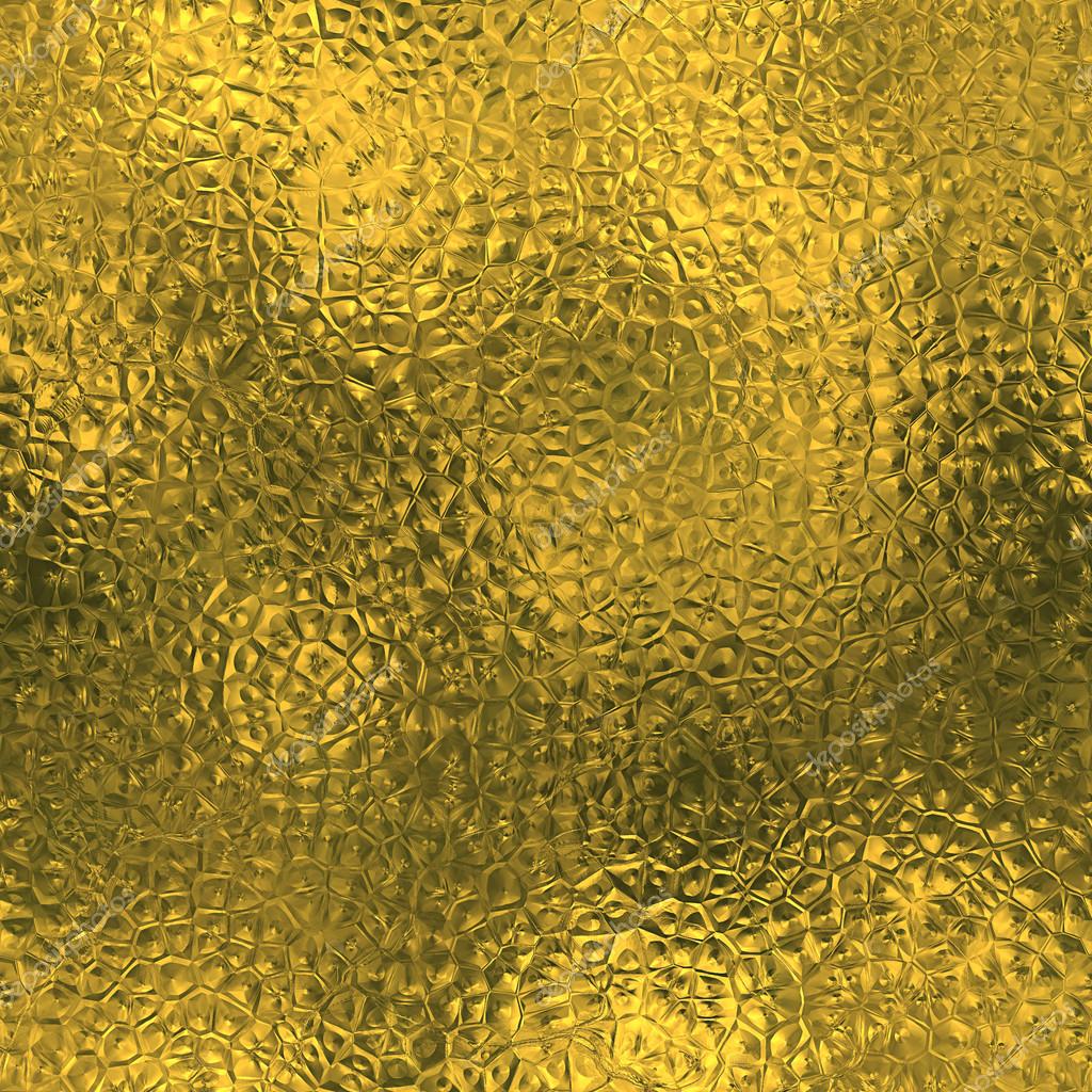 Golden Foil luxury seamless and tileable background texture. Glittering ...