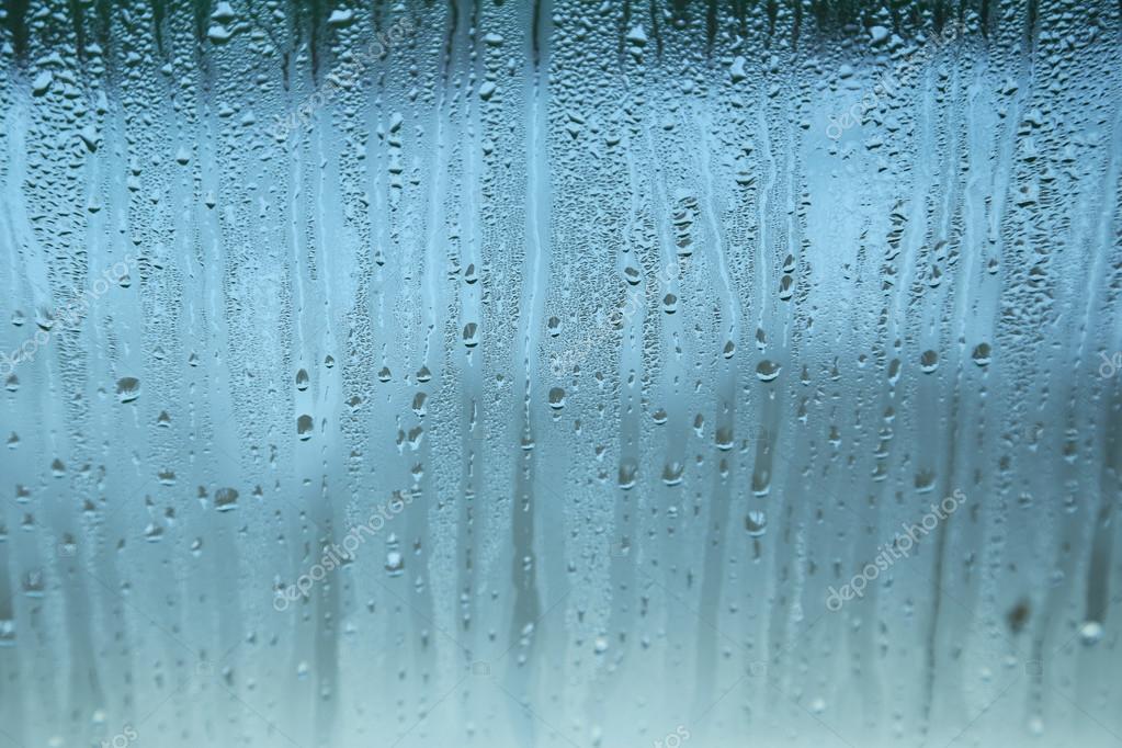 Fogged up glass with drops — Stock Photo © 5seconds #63083983