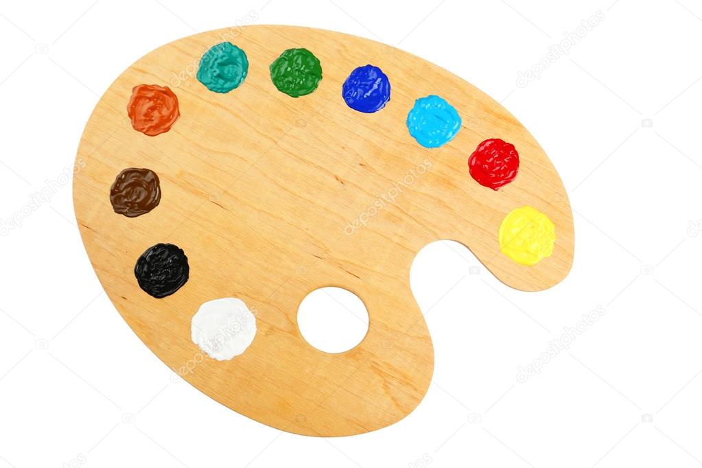 Wooden art palette Stock Photo by ©5seconds 65427433 Wooden art palette Stock Photo by ©5seconds 65427433