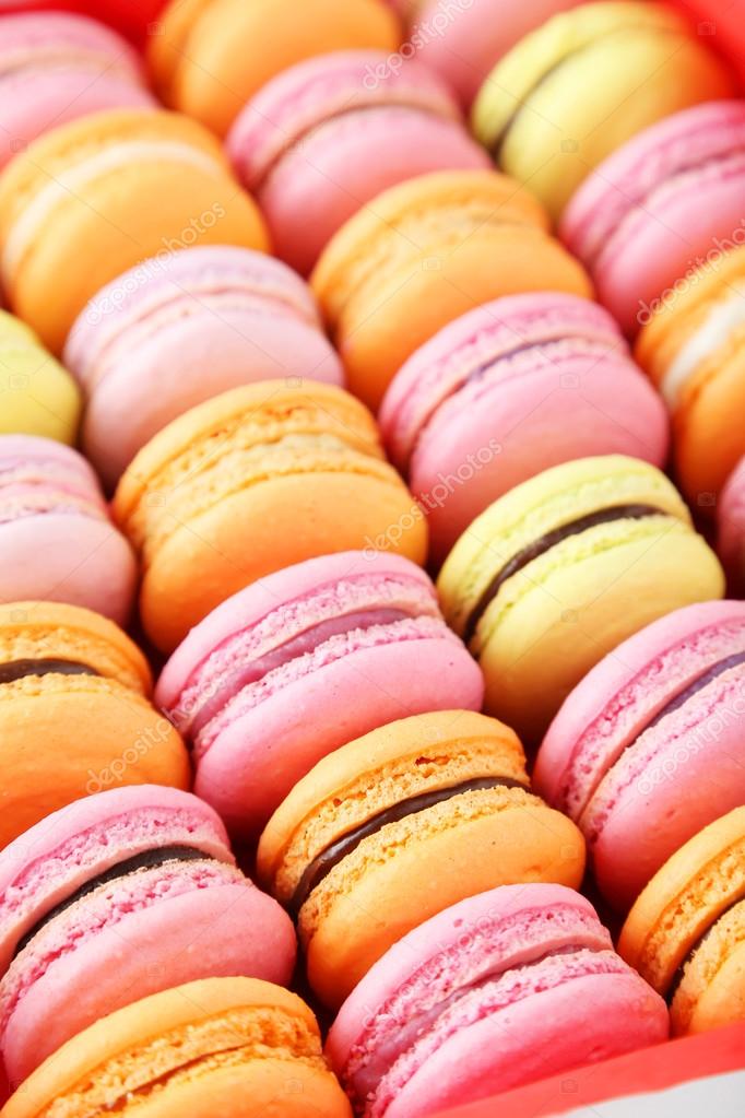 Macarons Background