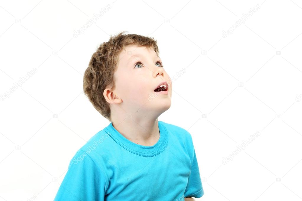 Kid Looking Up