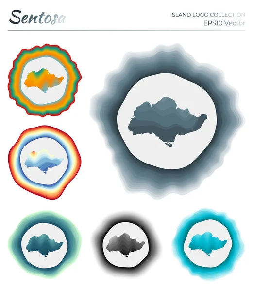 Sentosa map Vector Art Stock Images | Depositphotos