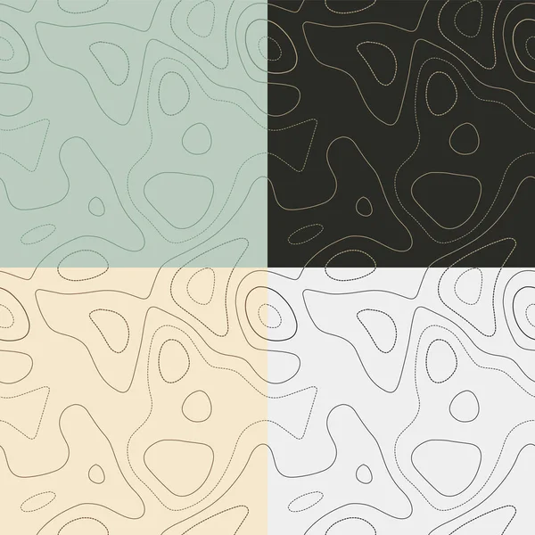 Topography patterns Seamless elevation map tiles Awesome isoline ...