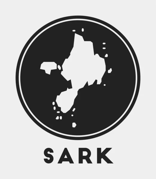 Sark island map Vector Art Stock Images | Depositphotos