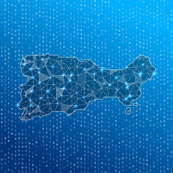 Turkey network map. Stock Vector Image by ©gagarych #125861244