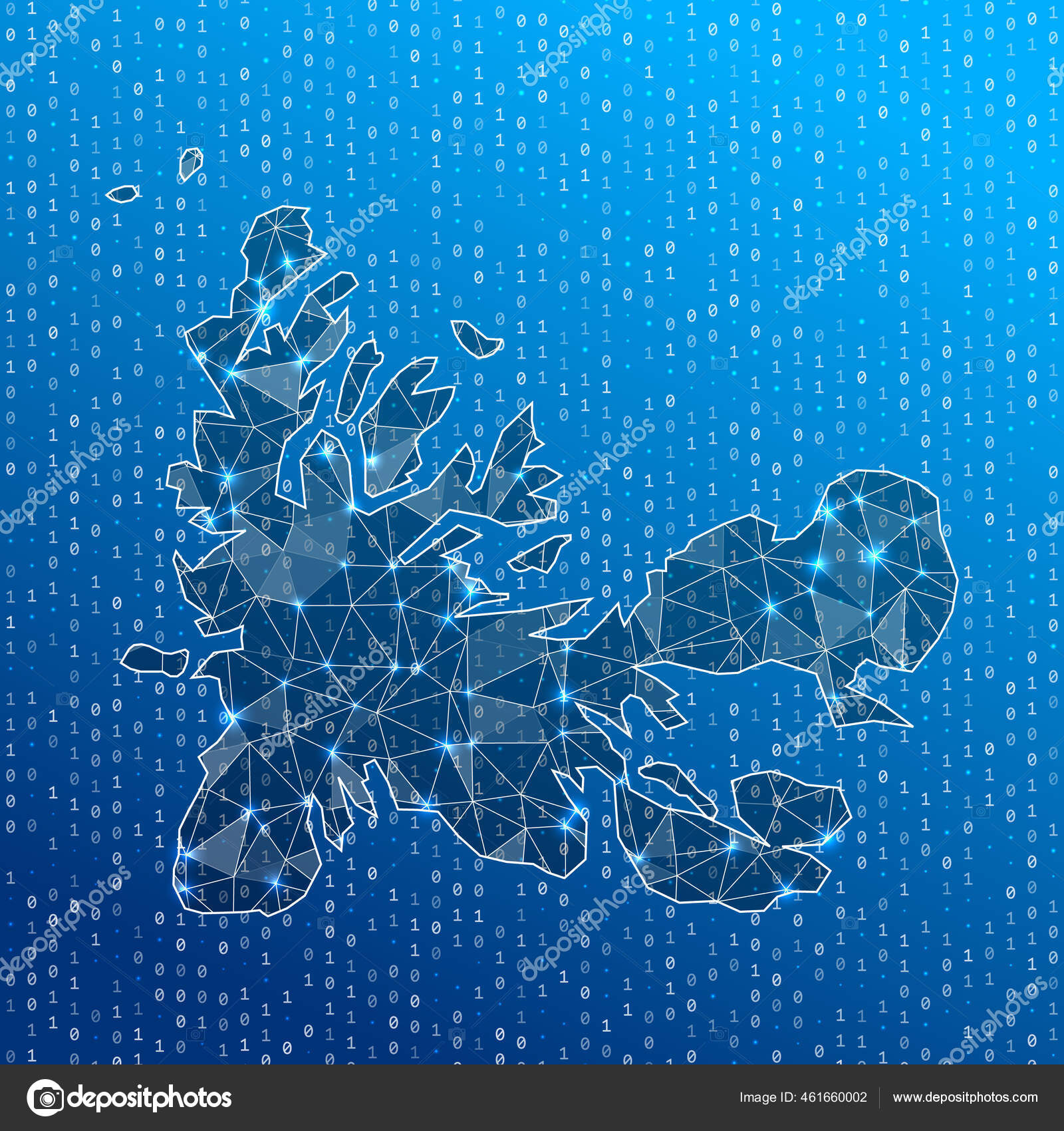 Network map of TAAF Country digital connections map Technology internet network Stock Vector by ...