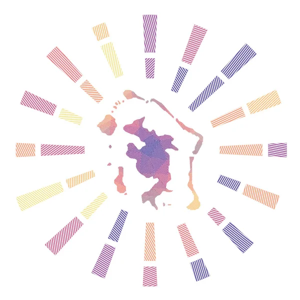 Doodle mapa de sicilia imágenes de stock de arte vectorial | Depositphotos