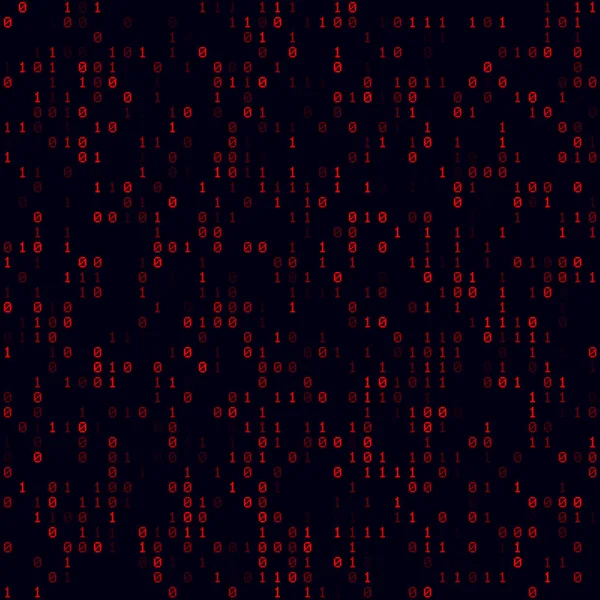 Futuristic tech background Green sparse binary background Medium sized seamless pattern Stock ...