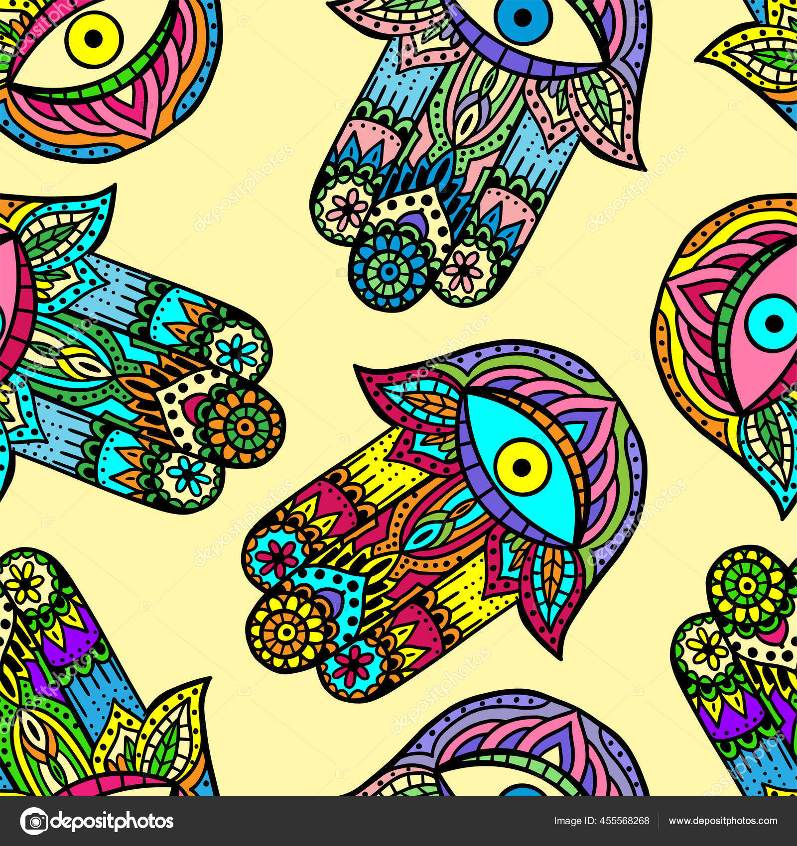 Fondo Mano Hamsa Hamsa Vector Images | Depositphotos