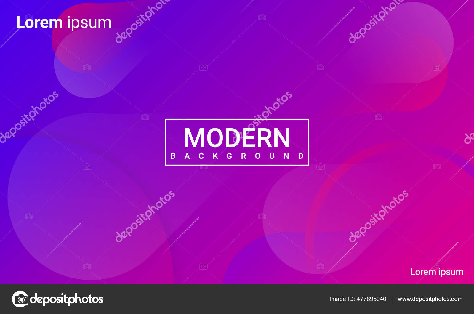 Memphis Style Abstract Gradient Background Stock Vector by ©airtafolo ...