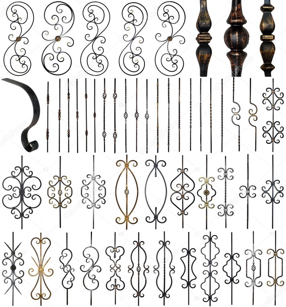 The set of forged elements Stock Photo by ©aspekt-13 106923948