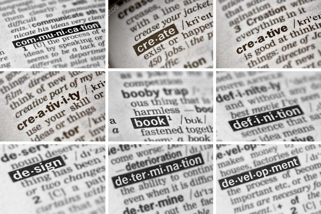 Education Learning Words Set (1 of 8) — Stock Photo © outchill #102222550