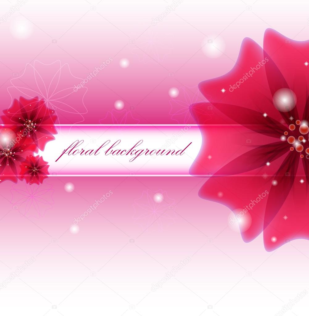 Floral background Stock Vector Image by ©kovadenys@gmail.com #64744465