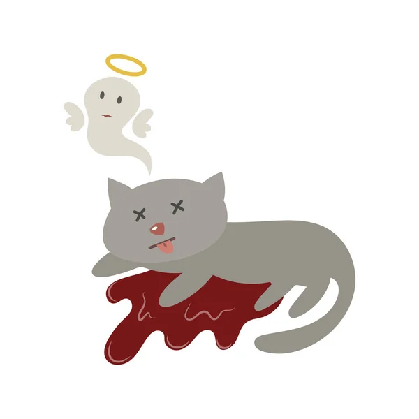 Dead cat Vector Art Stock Images | Depositphotos
