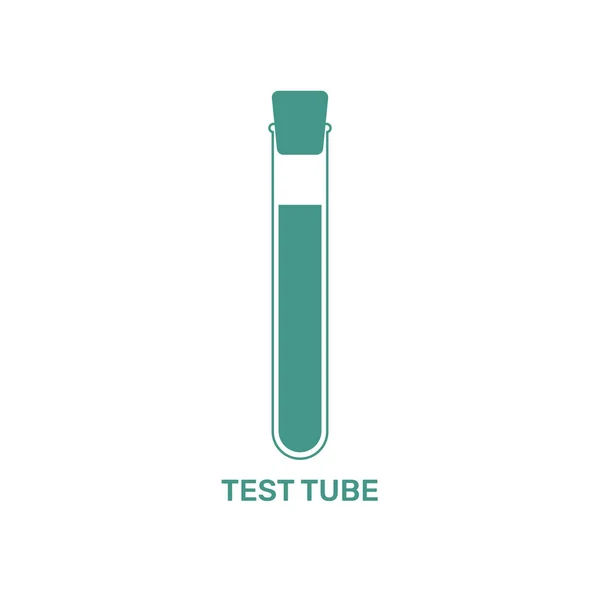 Solution Spilling Test Tube Colorless Vector Illustration Stock Vector ...