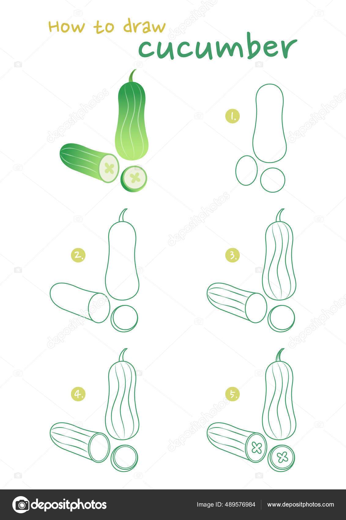 Cucumber Drawing